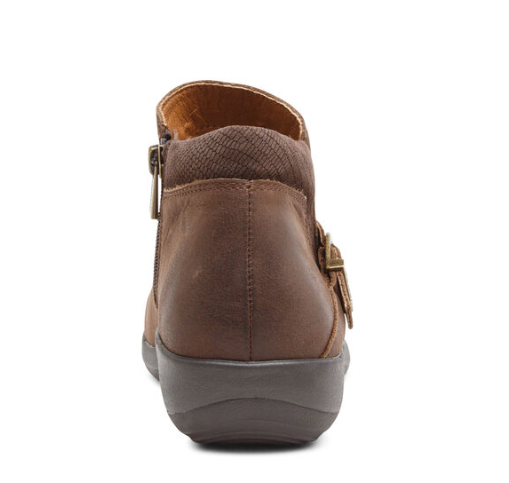 Luna Ankle Boot- Dark Earth – The Shoe Box